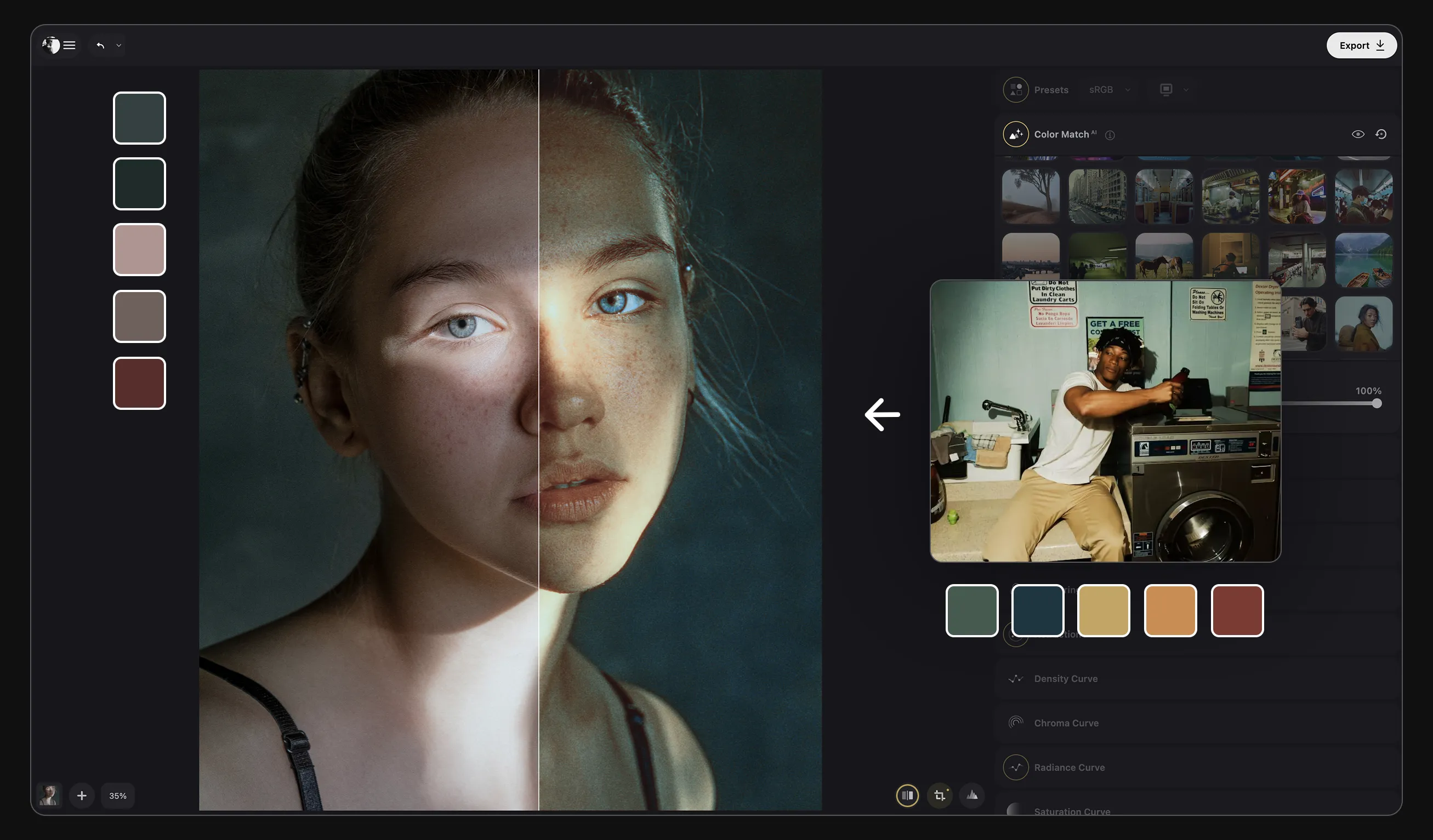 AI Color Match and Look Transfer | Color.io User Guide